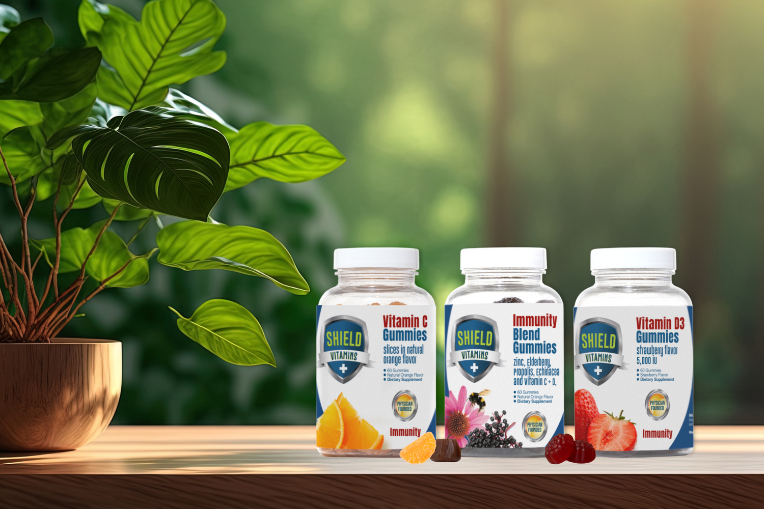 Immunity Gummy Vitamin Collection | Shield Vitamins